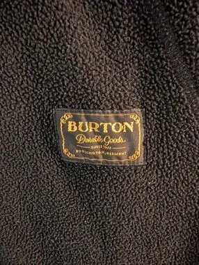 Burton | Jackets & Coats | Burton Mens Xxl Black Fullzip Fleece Jacket ...